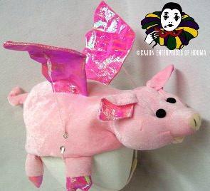 PIG W/ FLAPPING WINGS – Cajun Mardi Gras